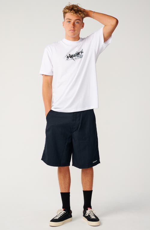 RIP CURL Rip Curl Archive Pinstriped Relaxed Fit Shorts